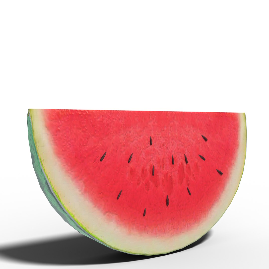 Watermelon Model - TurboSquid 2086170