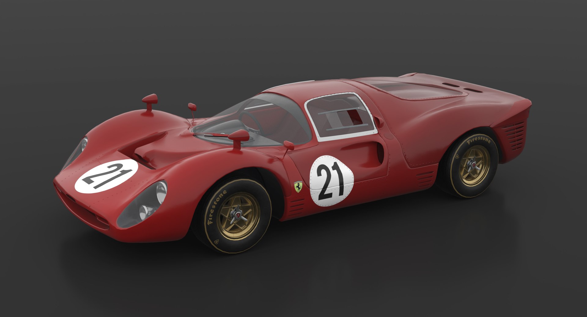 3D Model Le Mans P330 1967 - TurboSquid 2218448