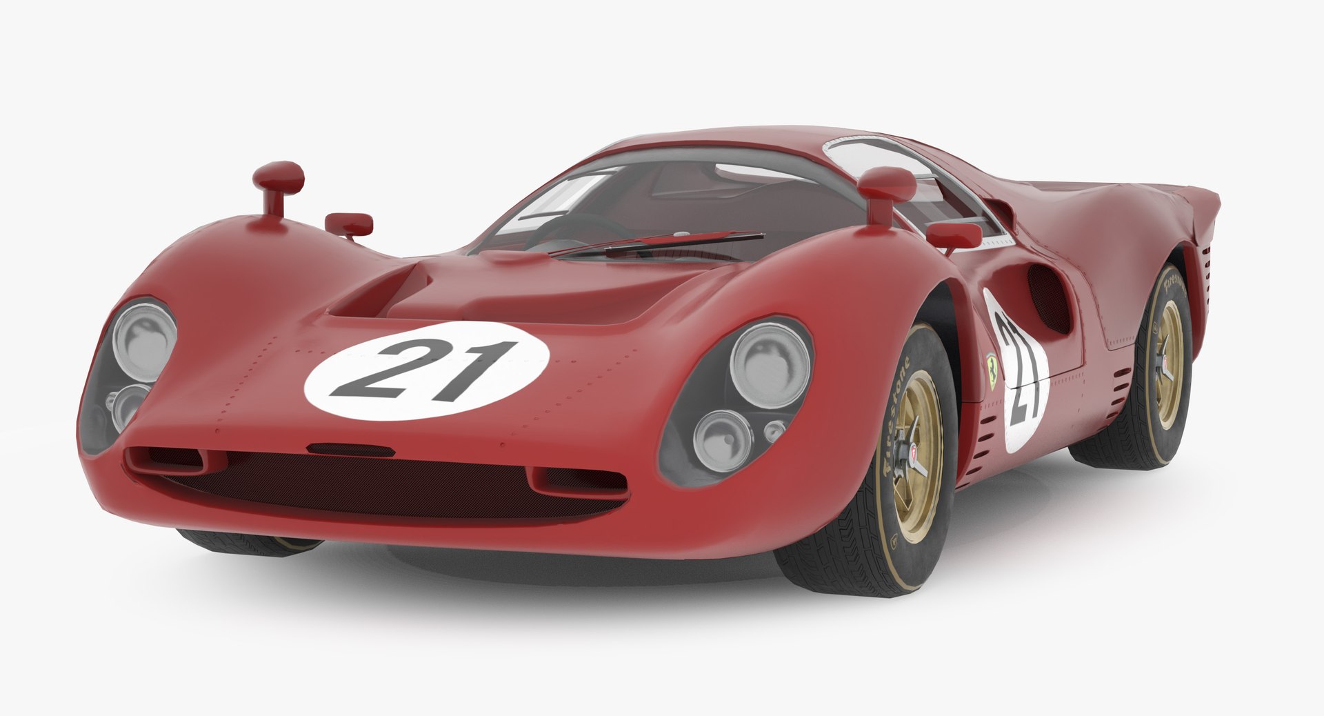 3D Model Le Mans P330 1967 - TurboSquid 2218448