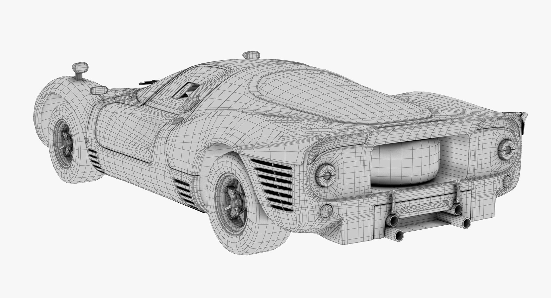 3D Model Le Mans P330 1967 - TurboSquid 2218448