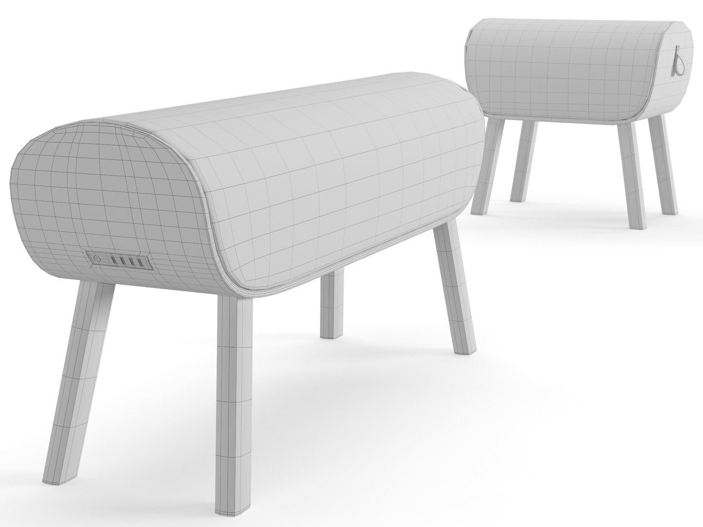 Bench Rodeo 10 3D Model - TurboSquid 1534053