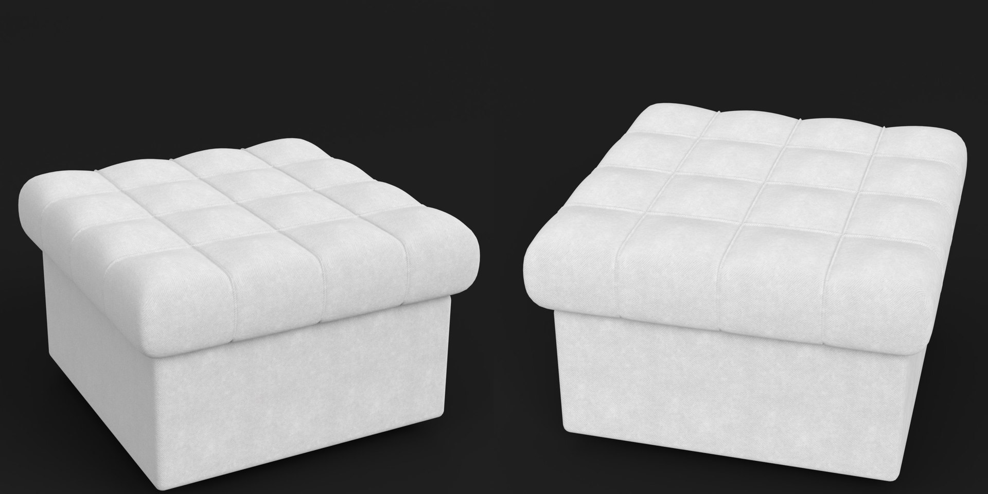 Pouf Sofa Couch 3D - TurboSquid 1217536