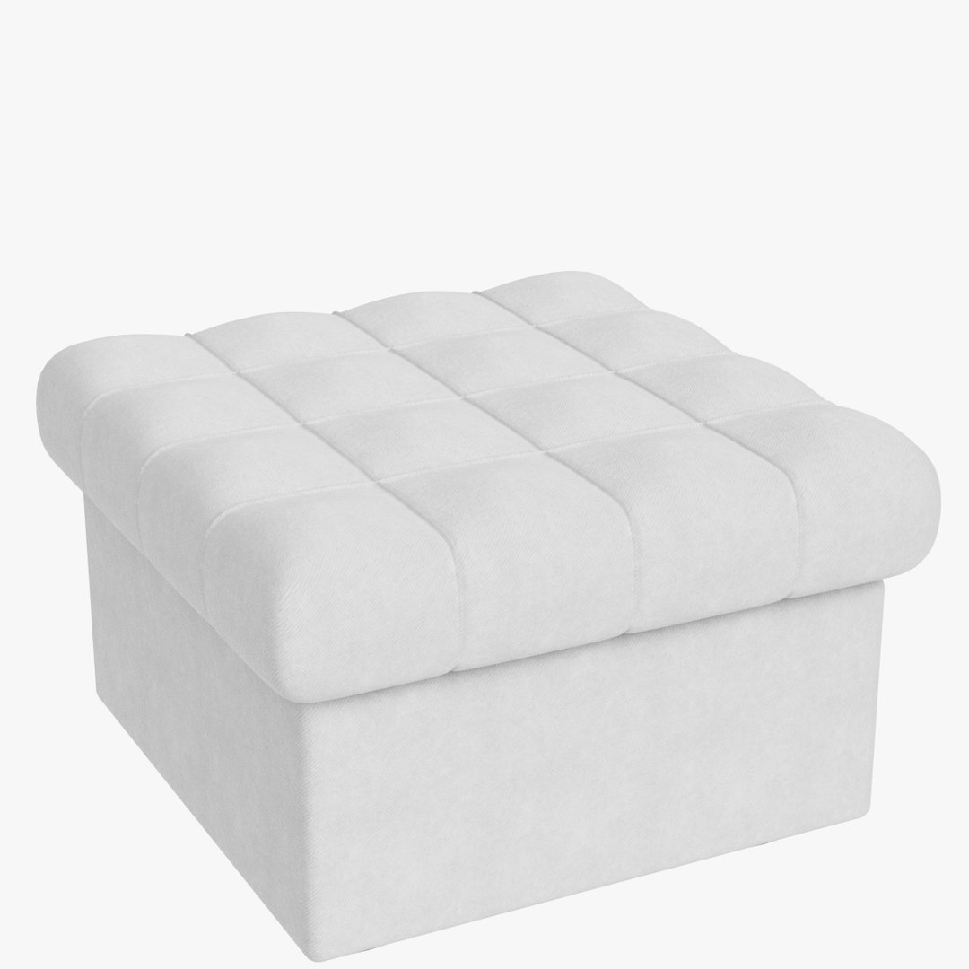 Pouf Sofa Couch 3D - TurboSquid 1217536
