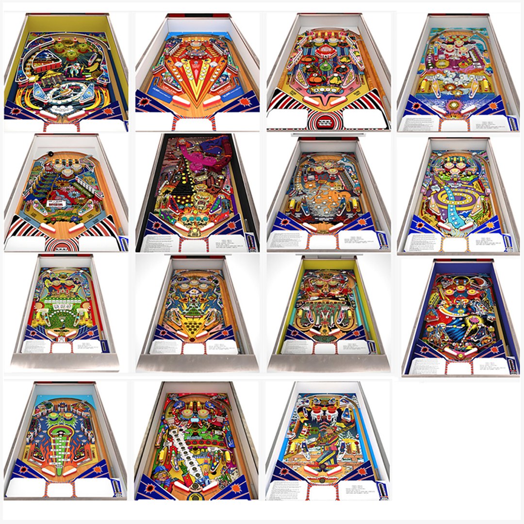 3D Pinball Collection - TurboSquid 1789079