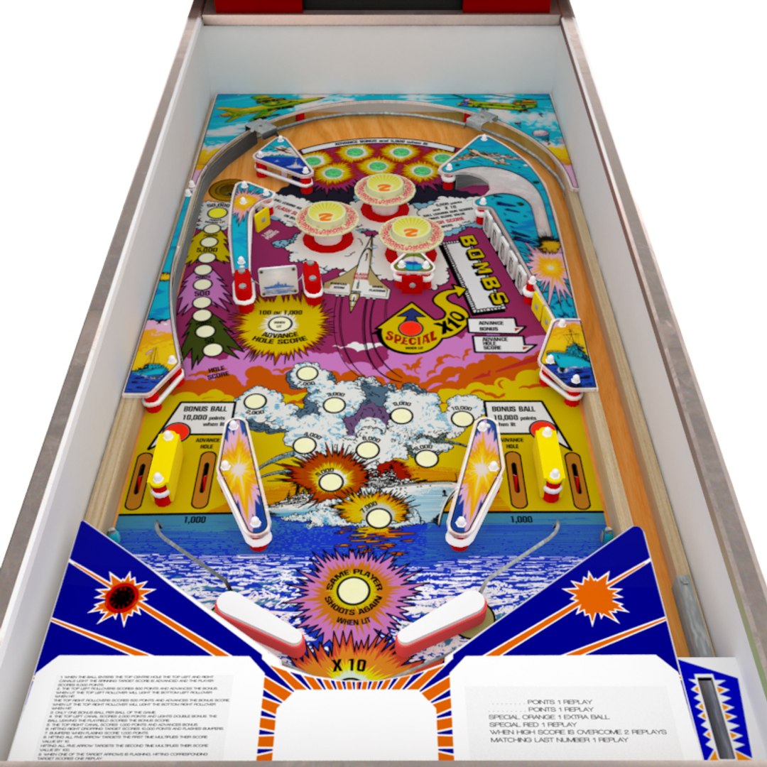 3D Pinball Collection - TurboSquid 1789079