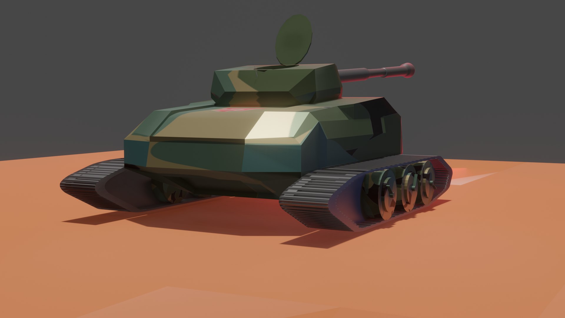 3D Combat Tank - TurboSquid 2264905