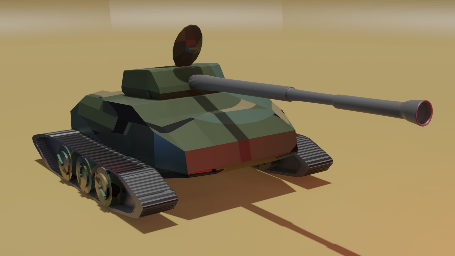 3D Combat Tank - TurboSquid 2264905