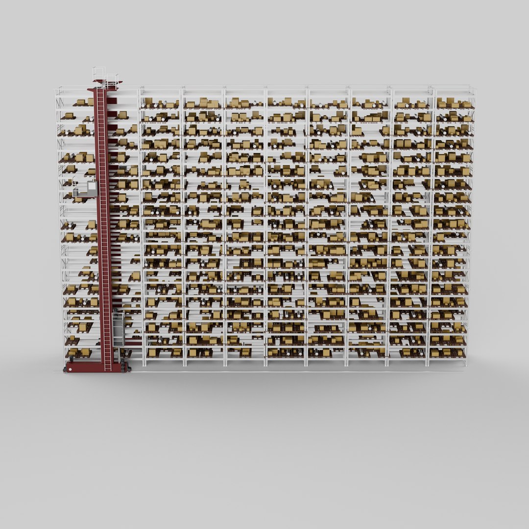 Shelf Stacker 3D Model - TurboSquid 2254029