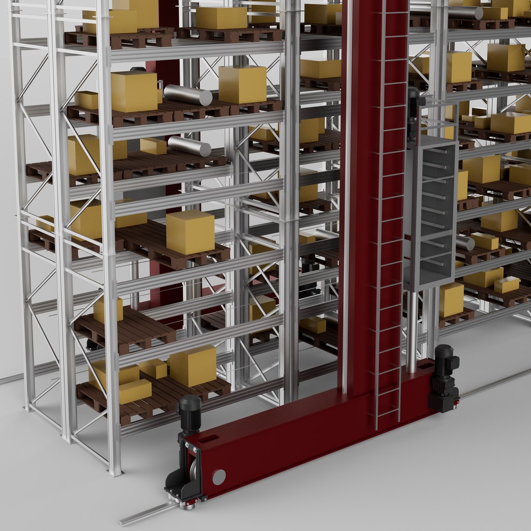 Shelf Stacker 3D Model - TurboSquid 2254029
