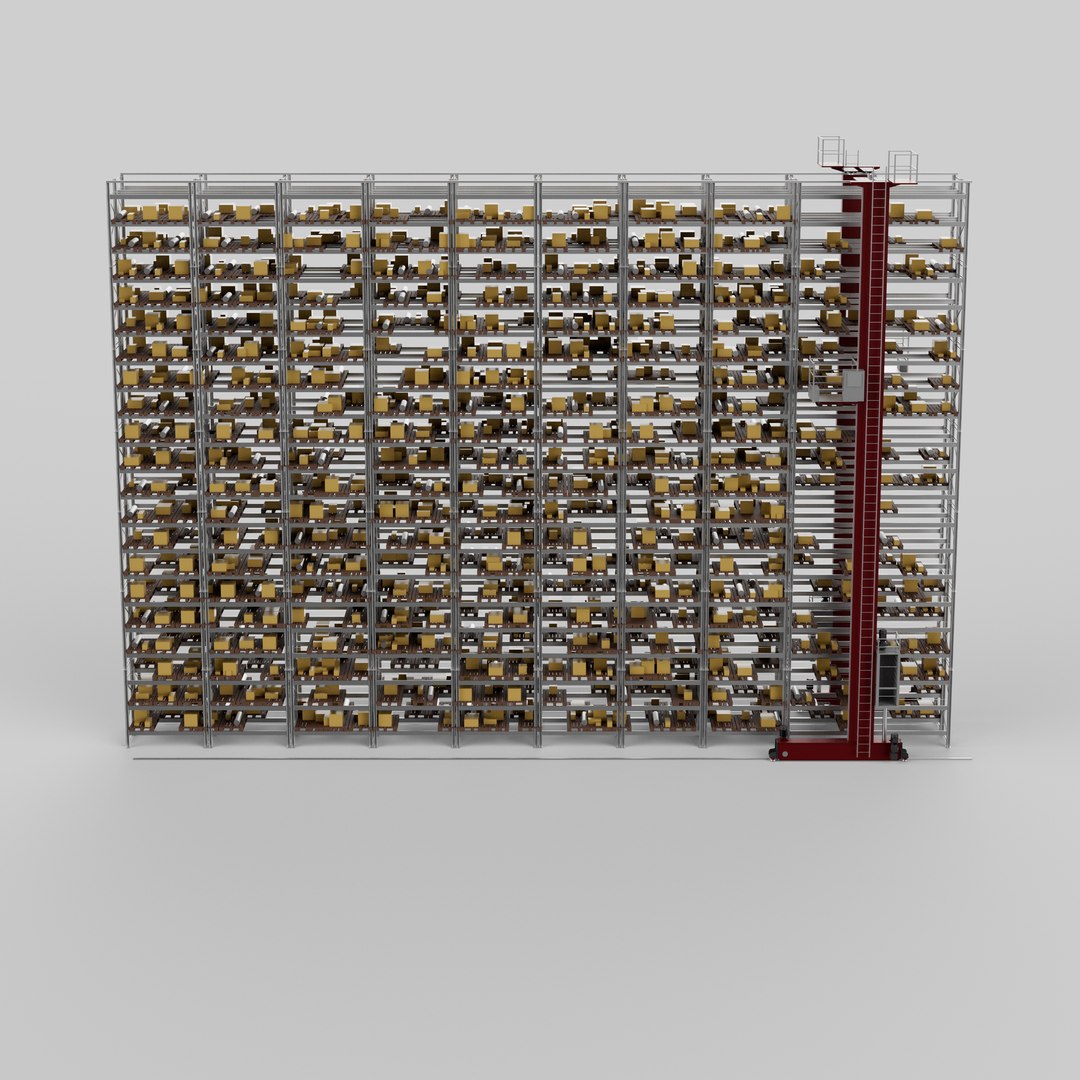 Shelf Stacker 3D Model - TurboSquid 2254029