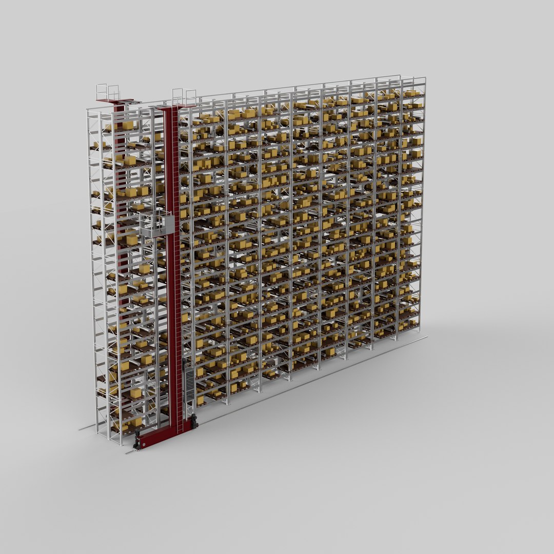 Shelf Stacker 3D Model - TurboSquid 2254029