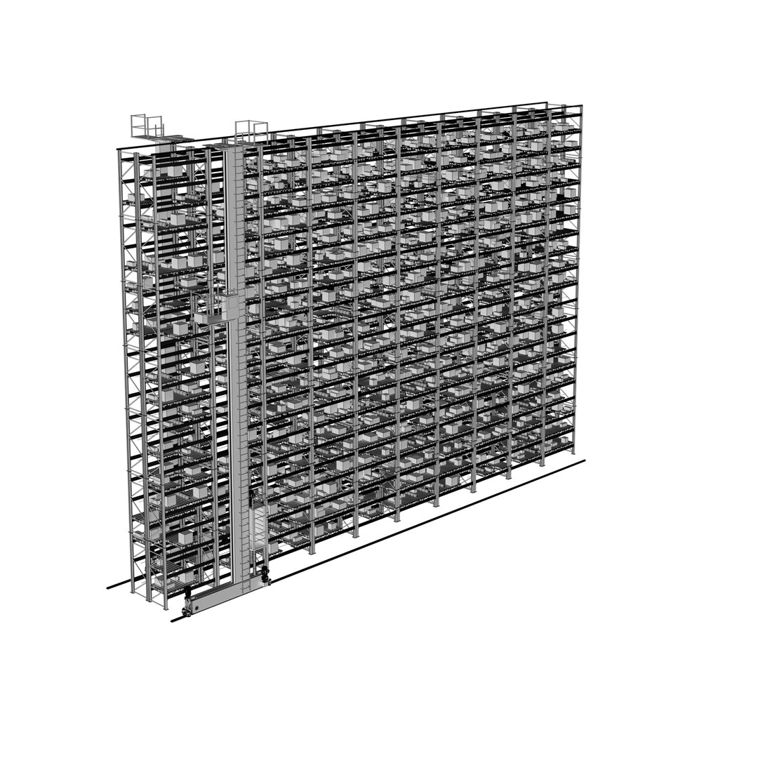 Shelf Stacker 3D Model - TurboSquid 2254029