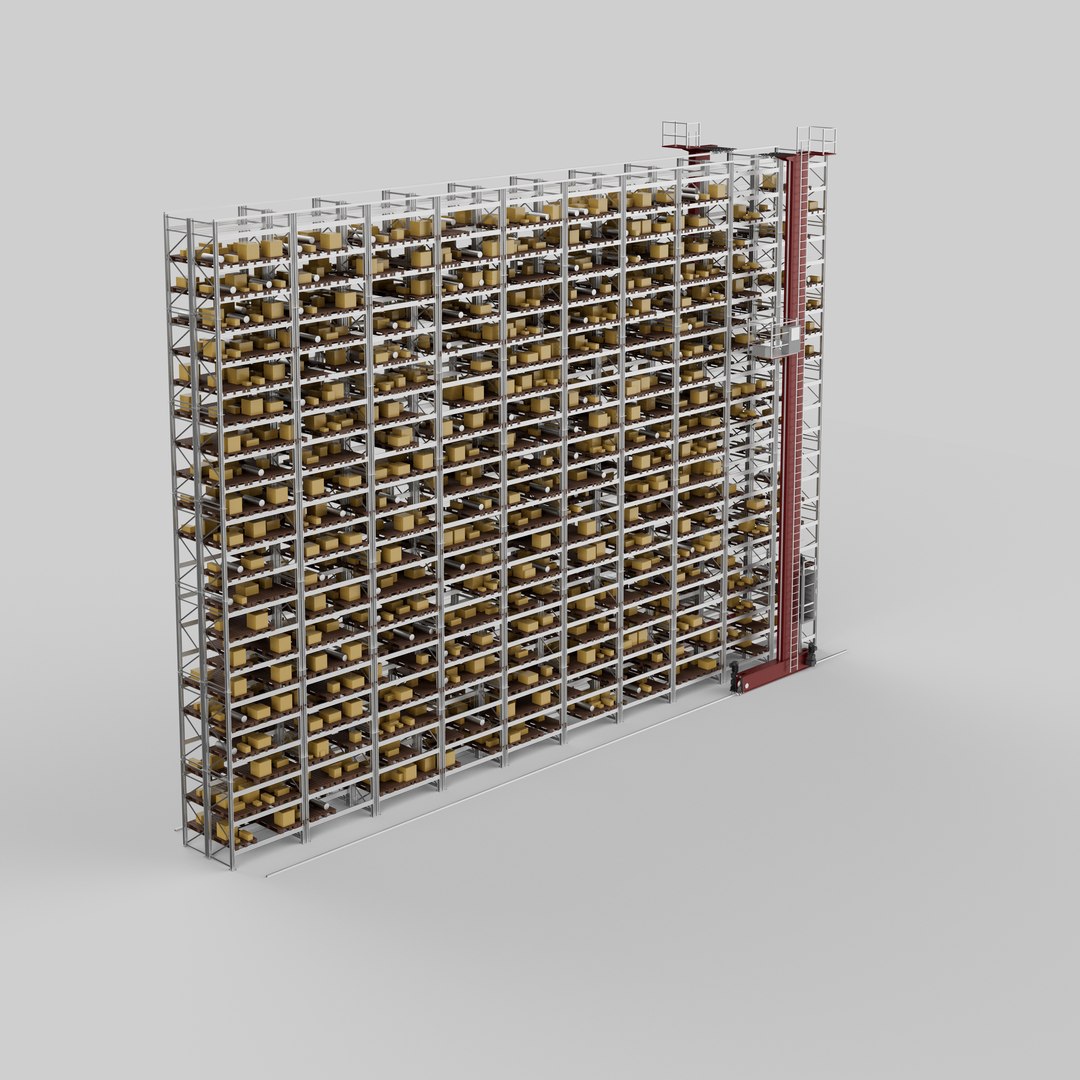 Shelf Stacker 3D Model - TurboSquid 2254029
