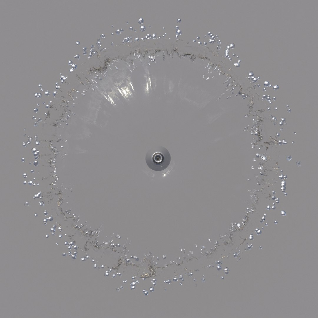 3D Dome Water Fountain Model - TurboSquid 1768660
