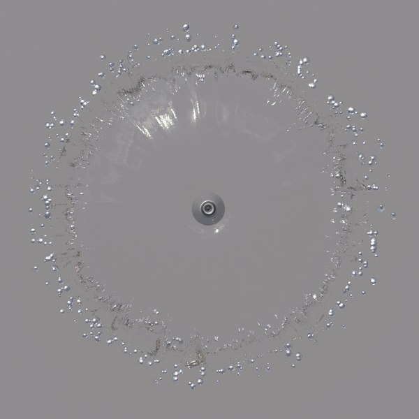 3D Dome Water Fountain model - TurboSquid 1768660