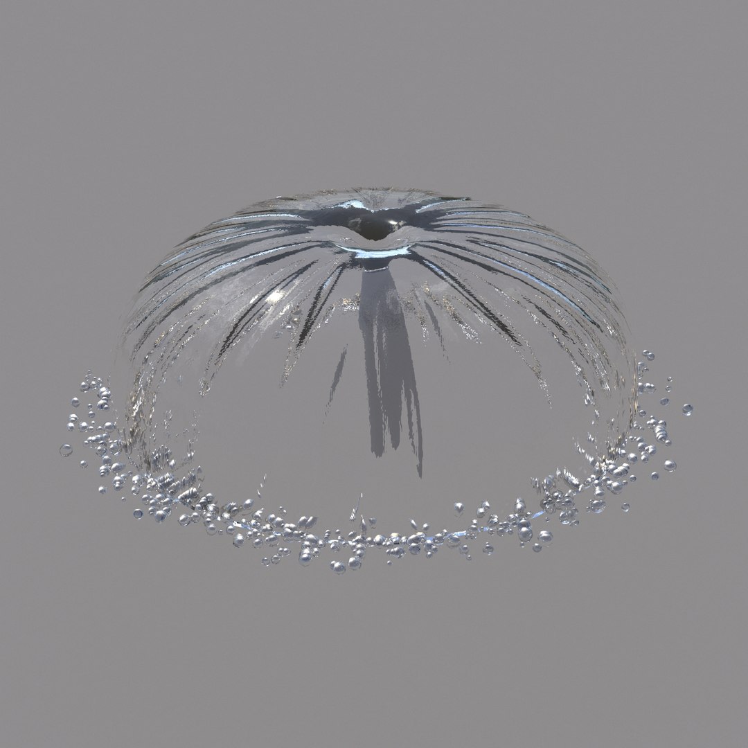 3D Dome Water Fountain Model - TurboSquid 1768660