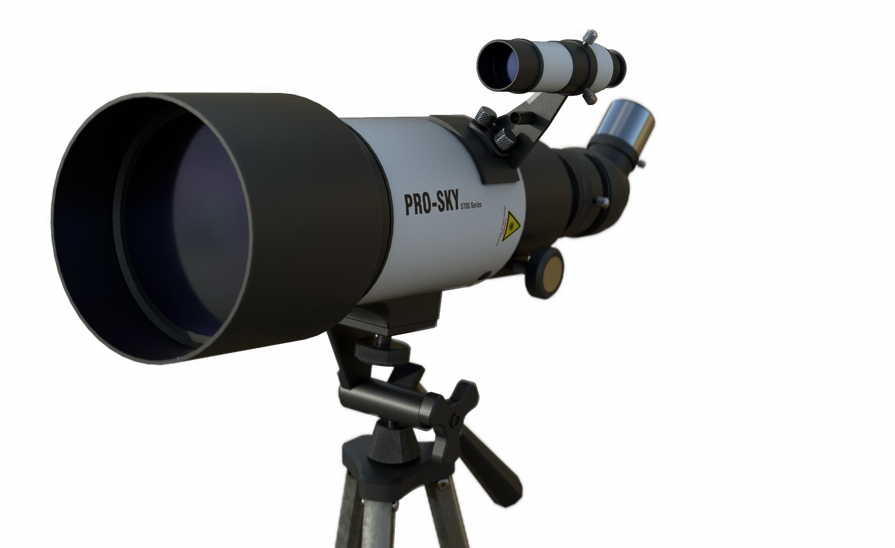 Modern Telescope model - TurboSquid 1996580