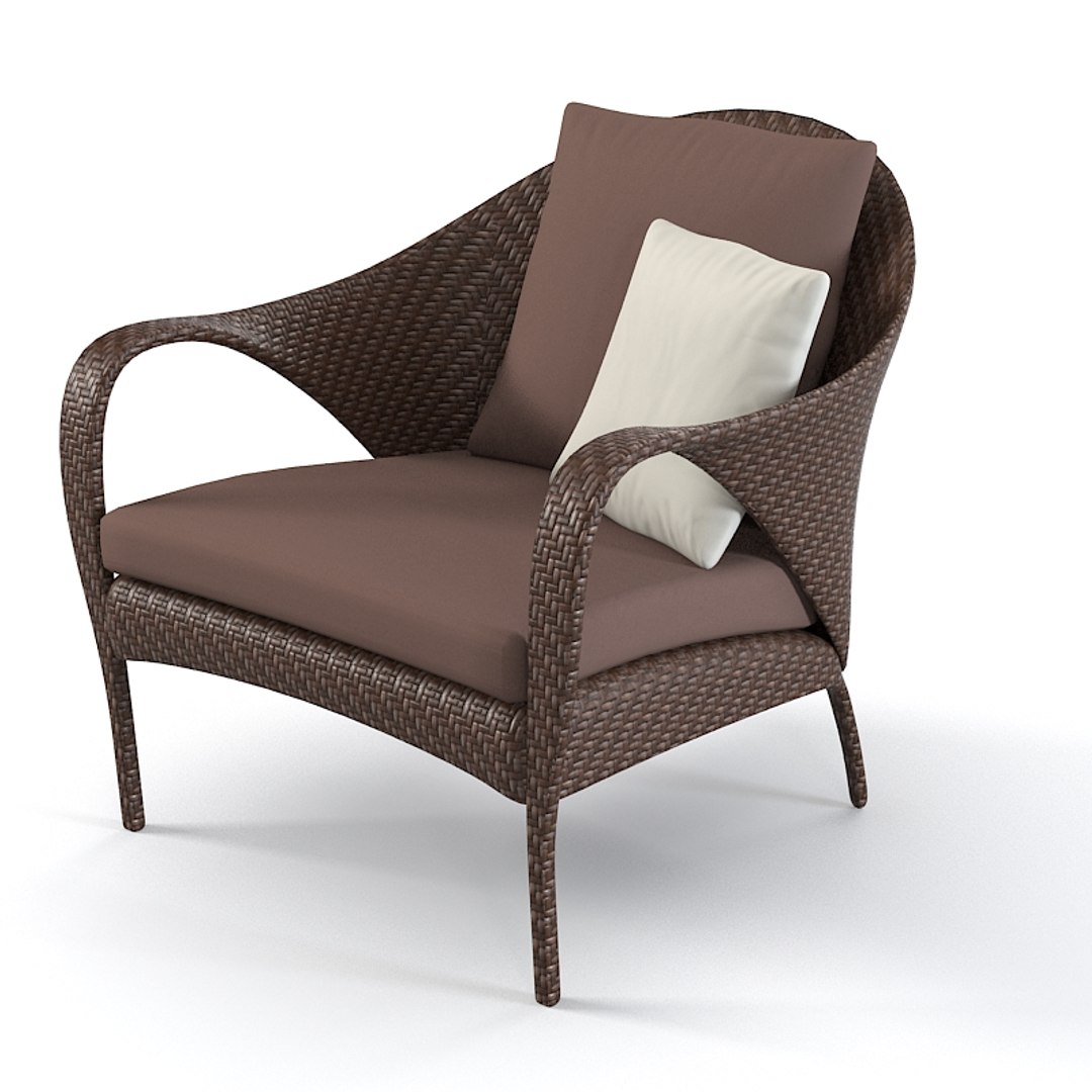Dedon Tango Chair 3ds