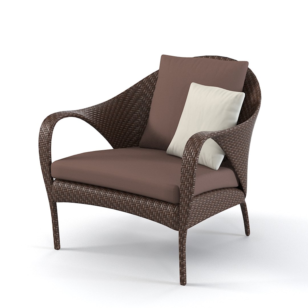 Dedon Tango Chair 3ds
