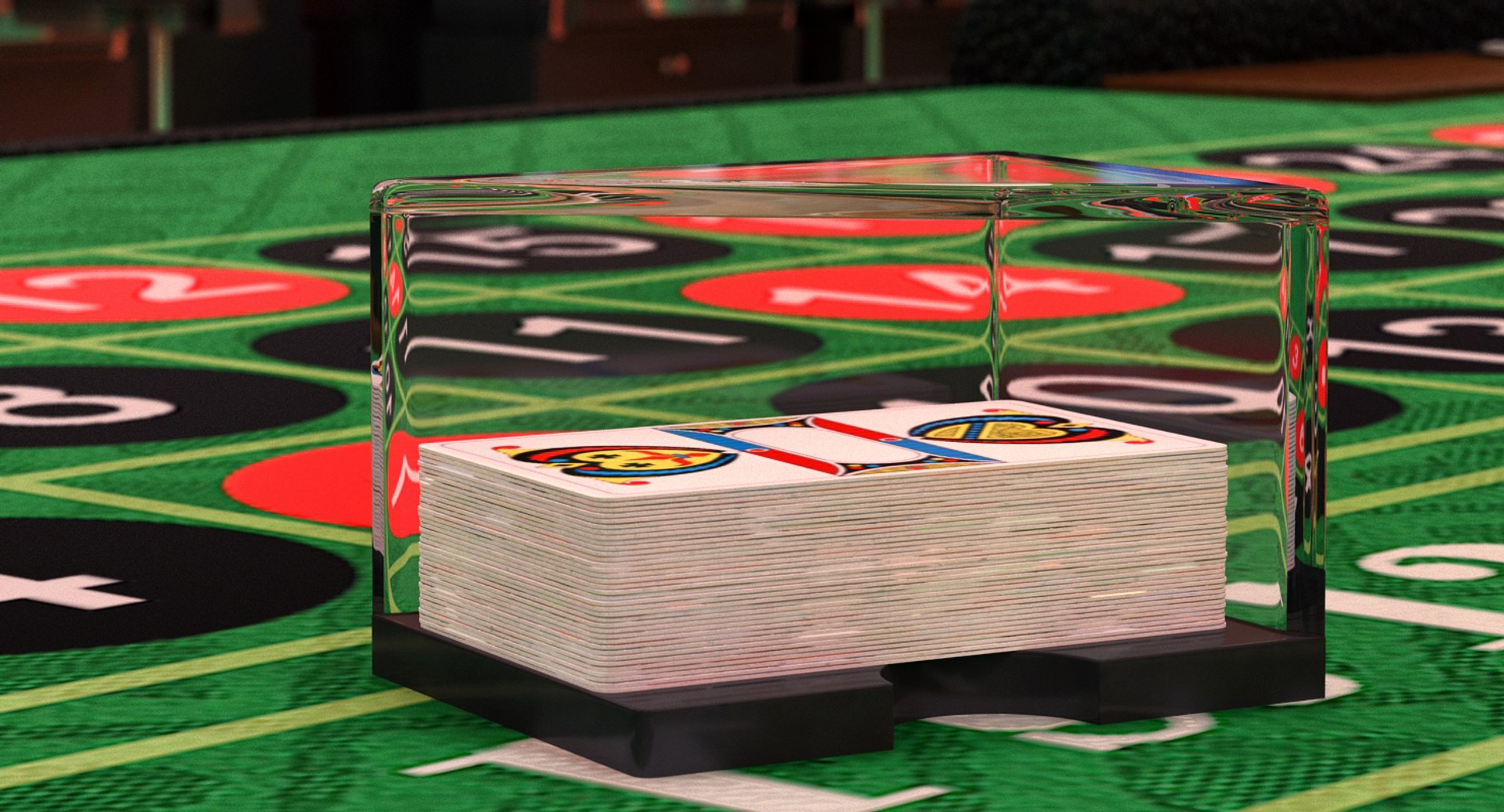 Playing Card Discard Tray 3D Model - TurboSquid 1275397