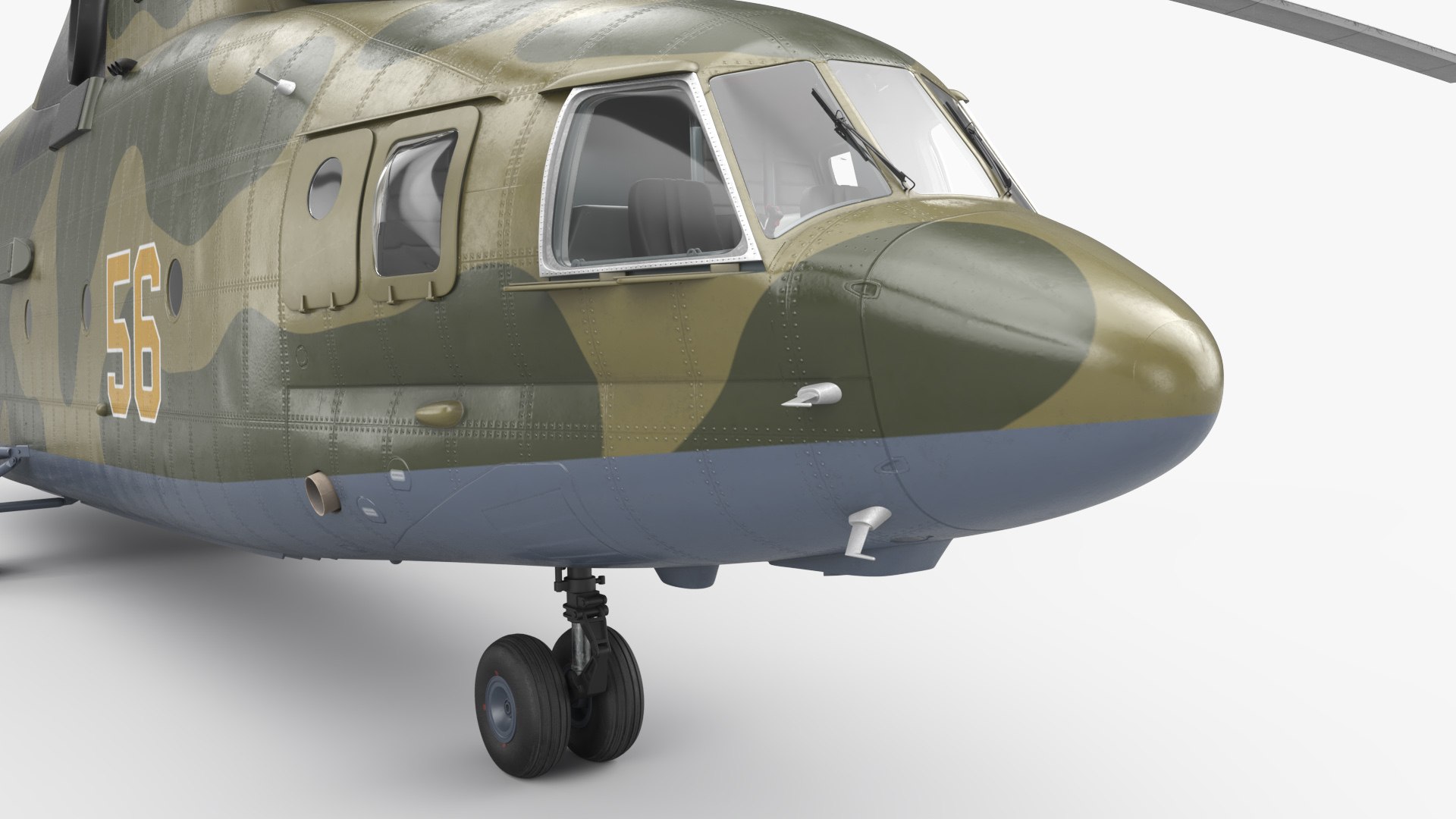 Russian Military Heavy Helicopter Mi-26 Model - TurboSquid 2422703