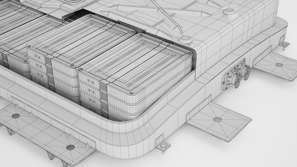 3D nissan leaf battery model - TurboSquid 1579094