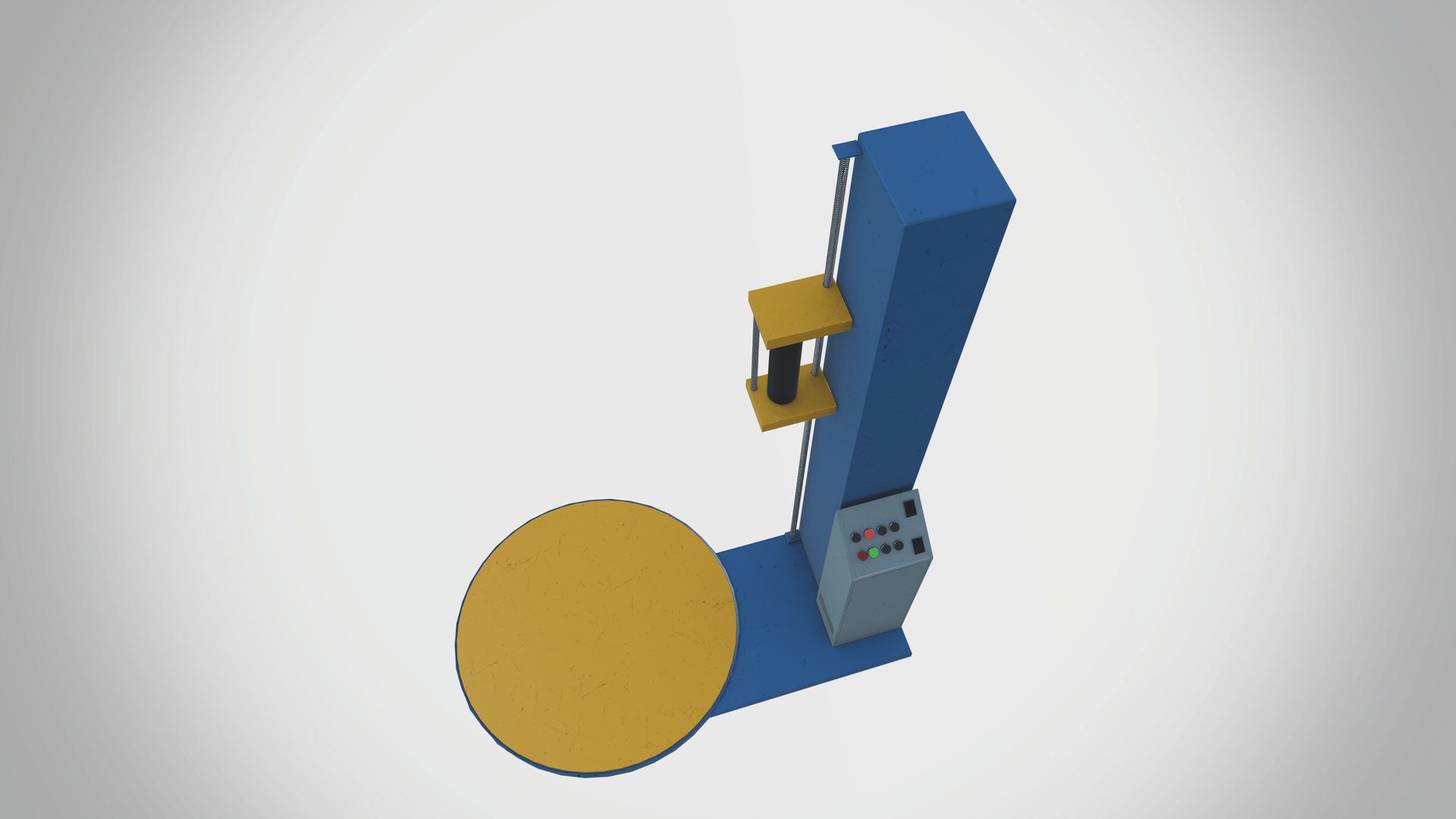 3D Model Wrapper Stand - TurboSquid 2258550