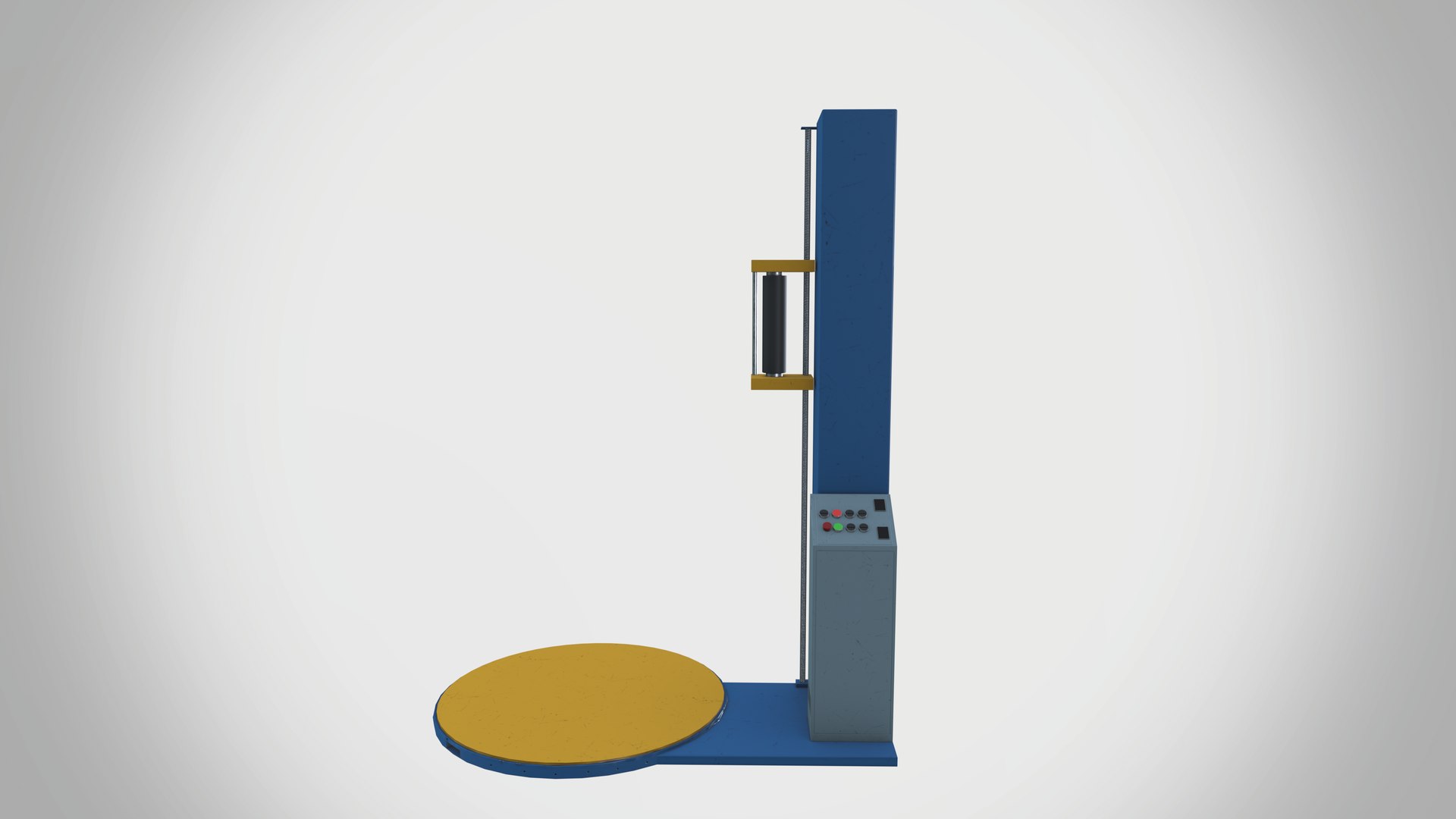 3D Model Wrapper Stand - TurboSquid 2258550