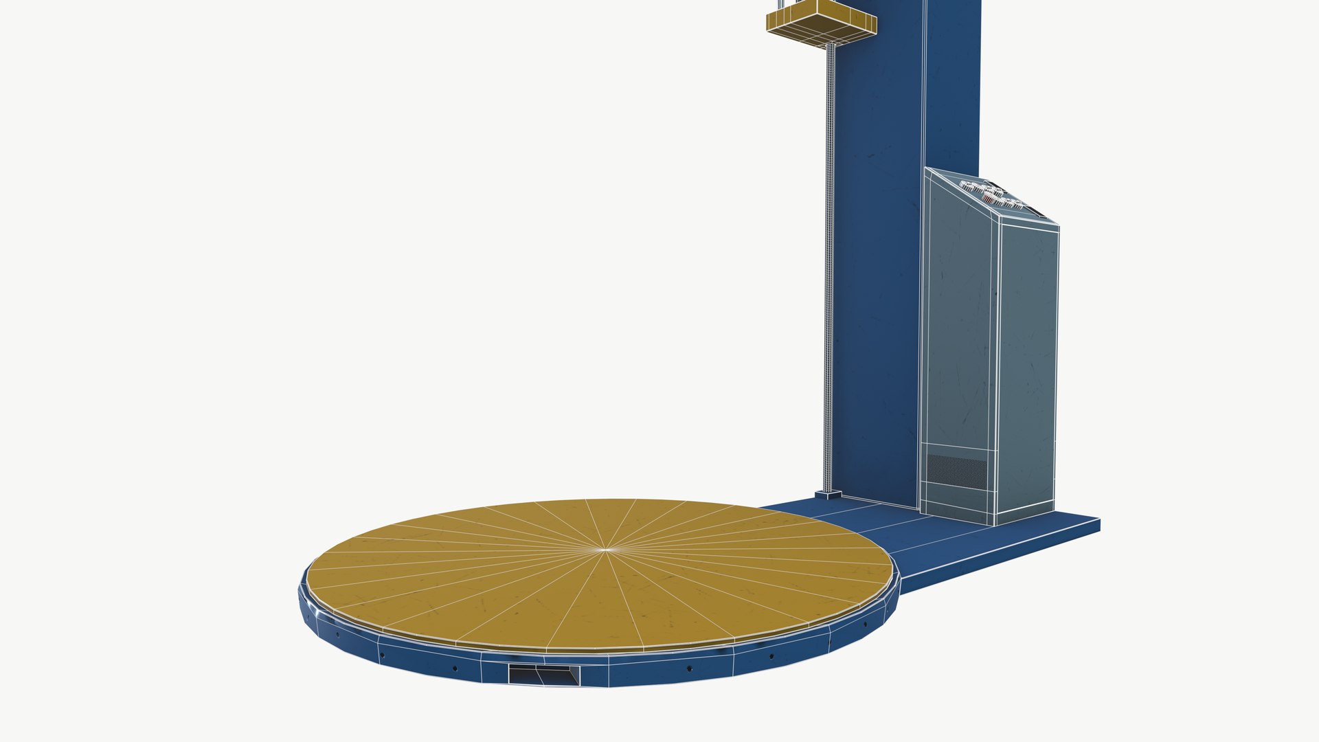 3D Model Wrapper Stand - TurboSquid 2258550