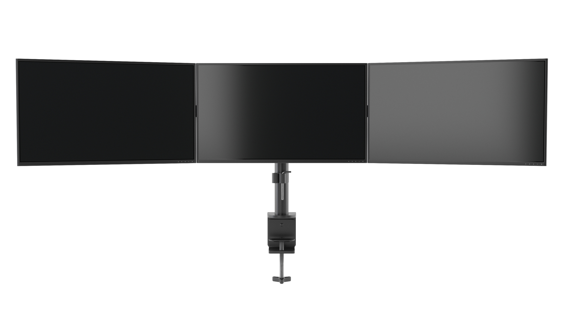 Triple Monitors With Stand Model - TurboSquid 2389843