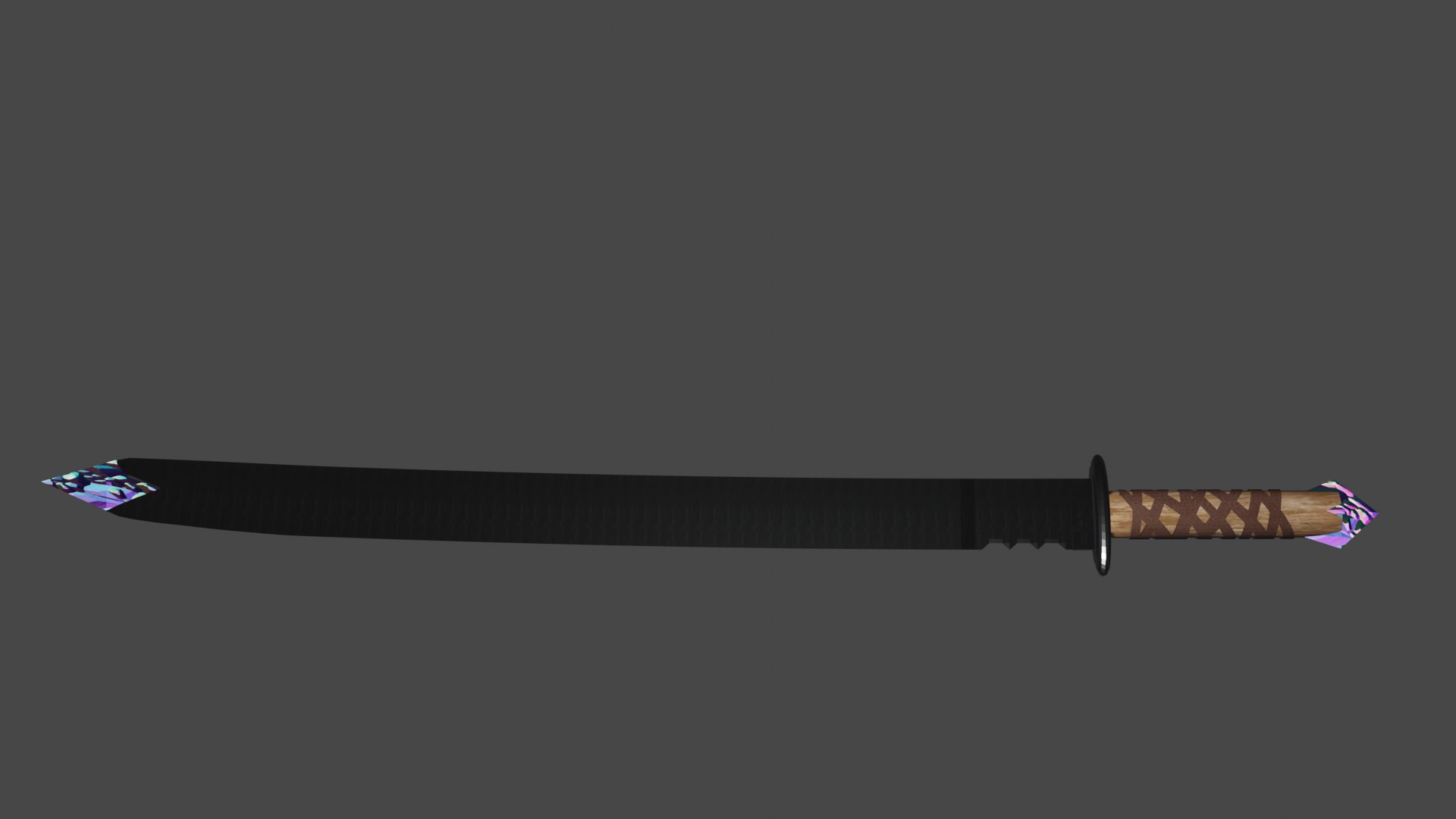 3D 3D Crystal tipped sword model - TurboSquid 1887971