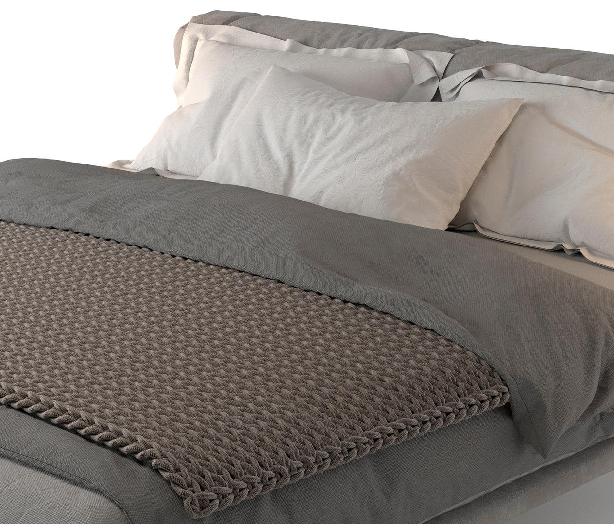 Timothy Meridiani Bed 3D Model - TurboSquid 1712240