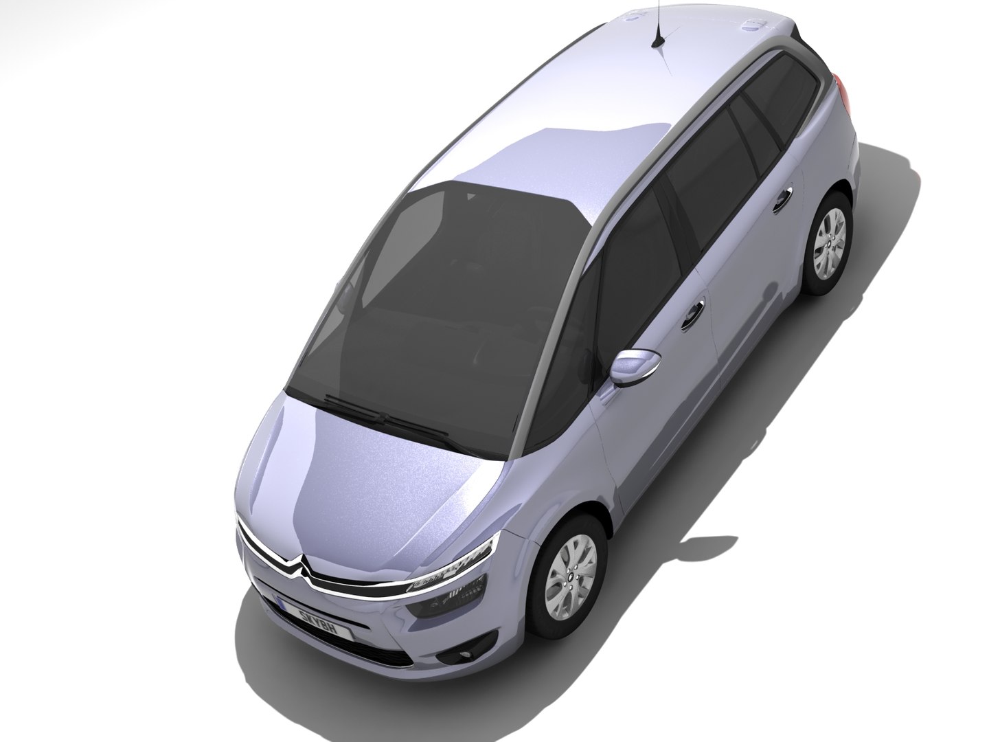 3D Model Citroen Grand C4 Picasso 2013 - TurboSquid 2168853