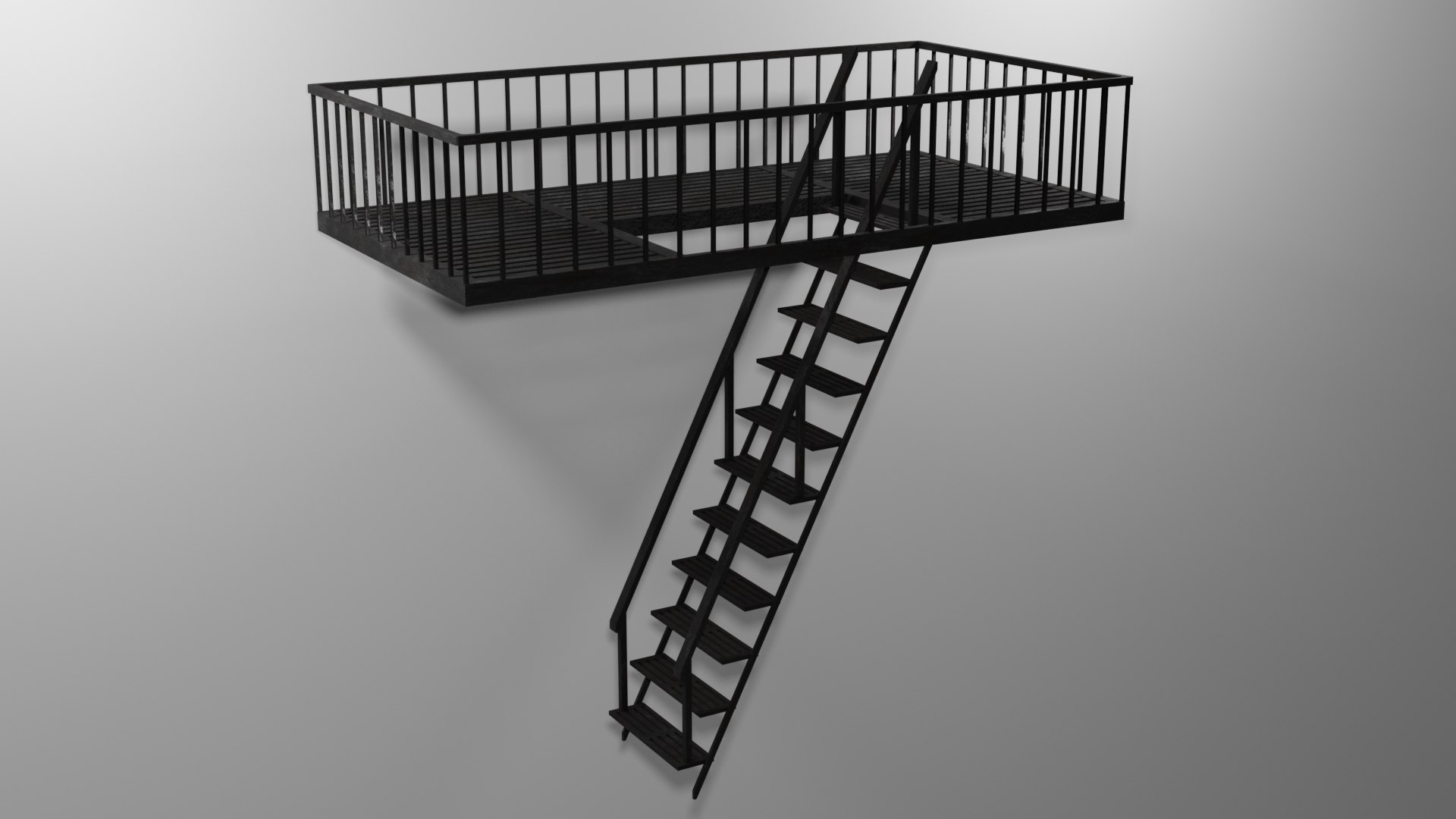 Free 3D Stairs Unwraped Blender Model - TurboSquid 1630838