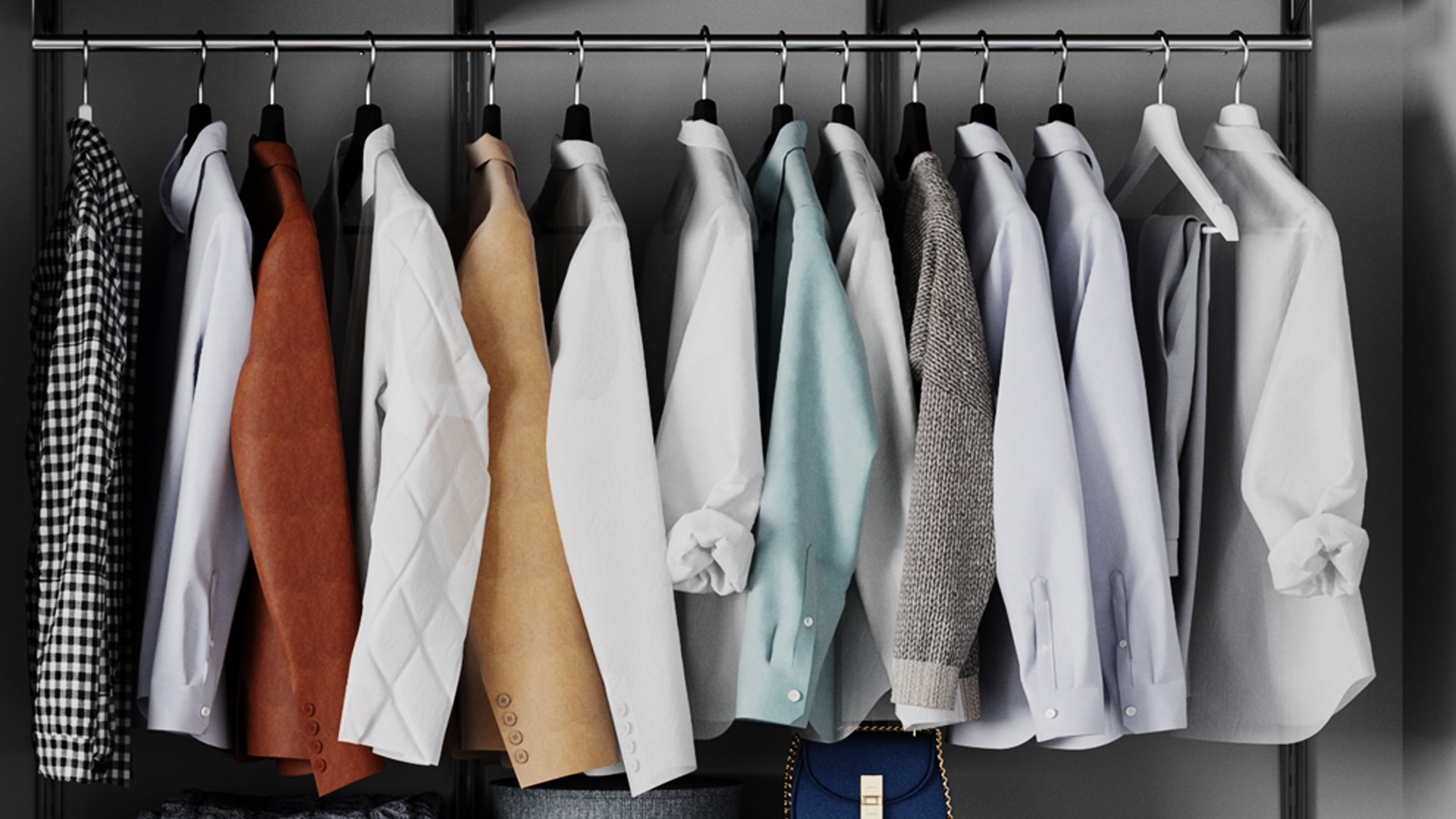 Wardrobe Wall Module Clothing 3D - TurboSquid 1843675