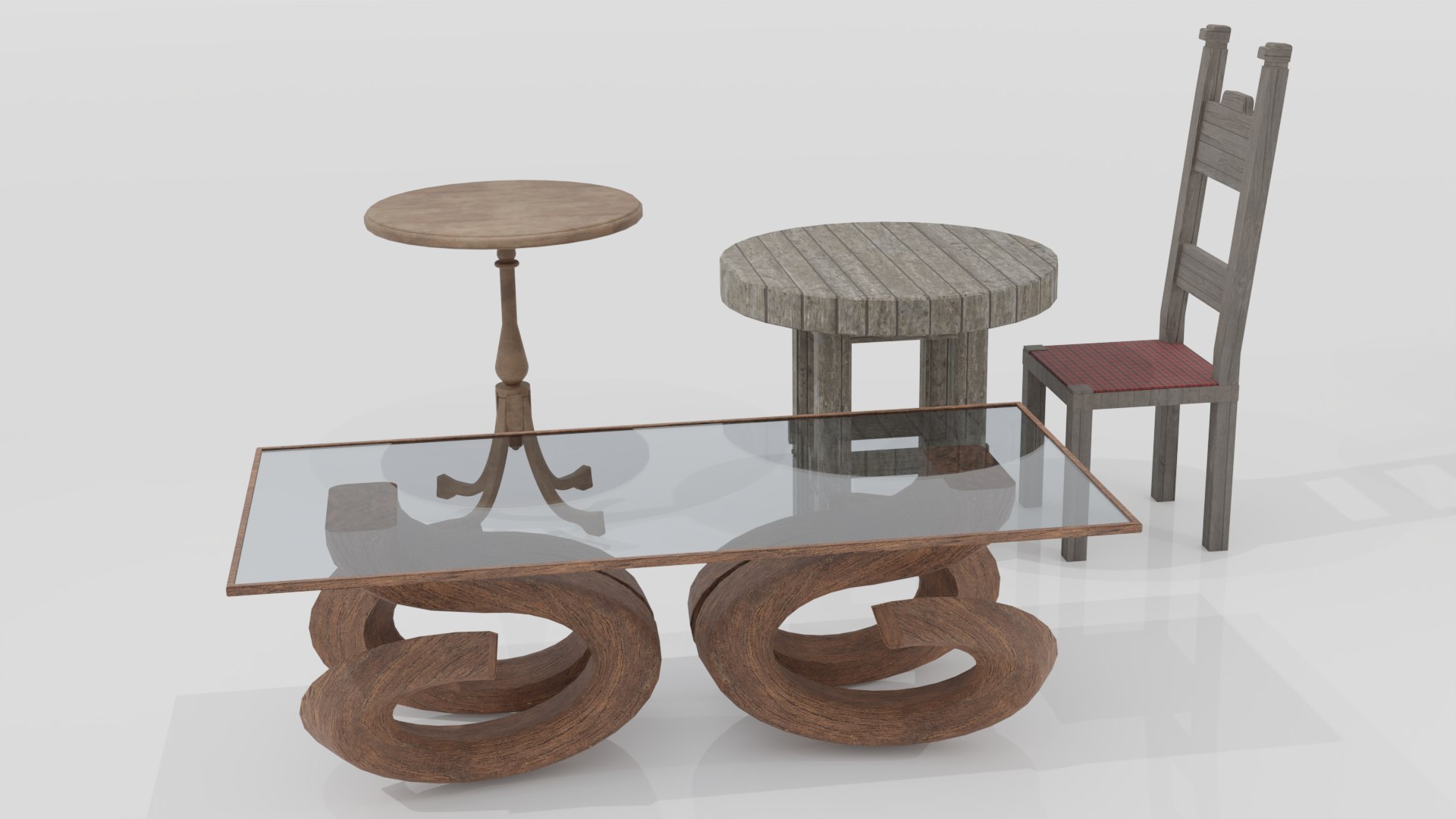 Medieval Pack Of Objects Model - TurboSquid 2170327