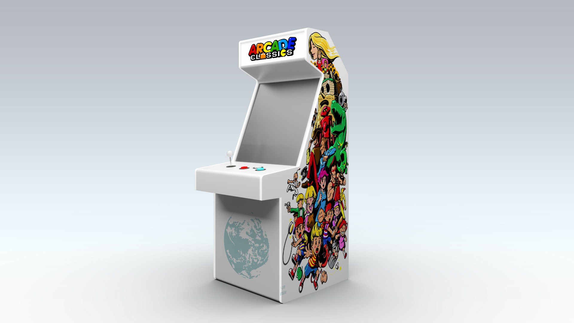 Retro Game Console 3D Model - TurboSquid 2229057