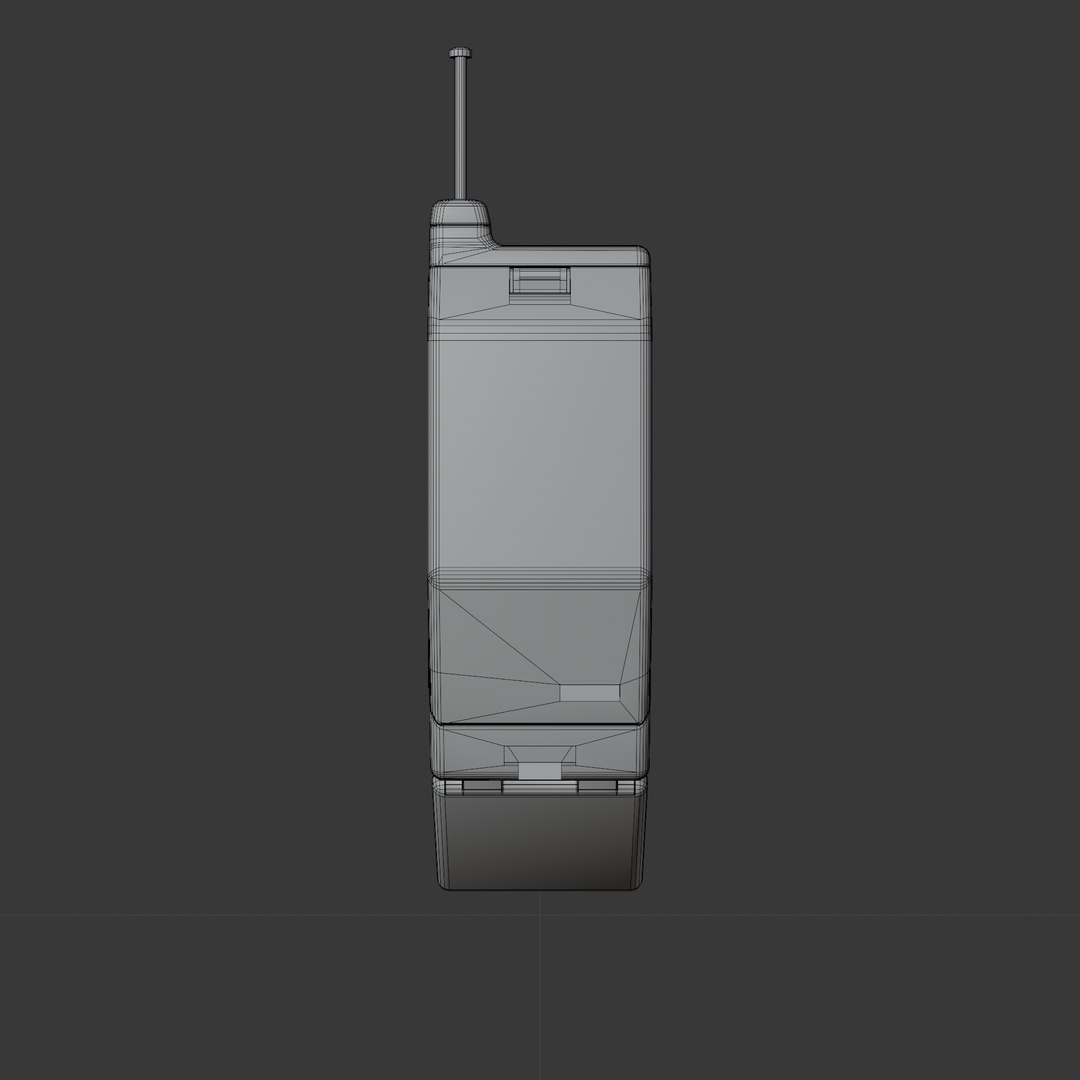 3D 90s Brick Phone - Motorola MicroTAK - TurboSquid 2365247