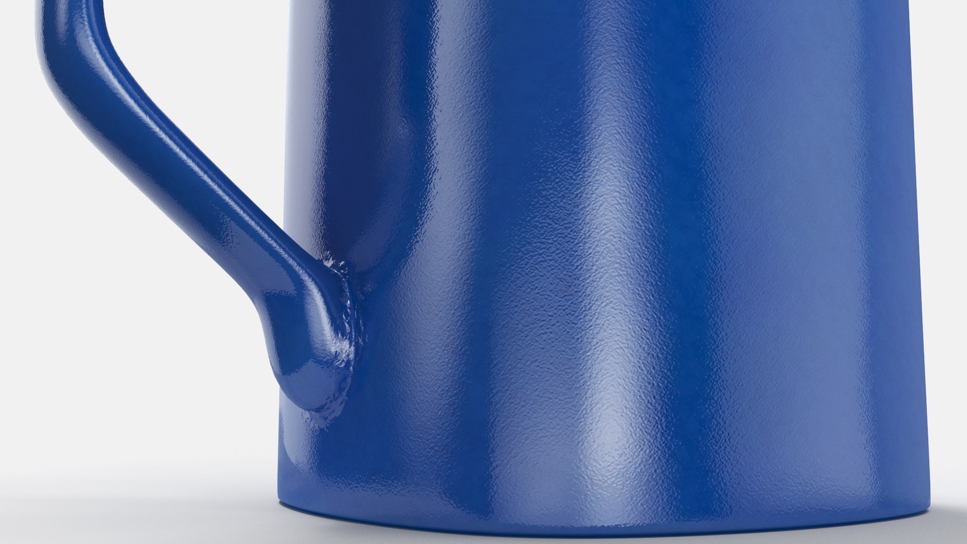 Coffee Mug Blue With Coffee 3D Model - TurboSquid 2103432