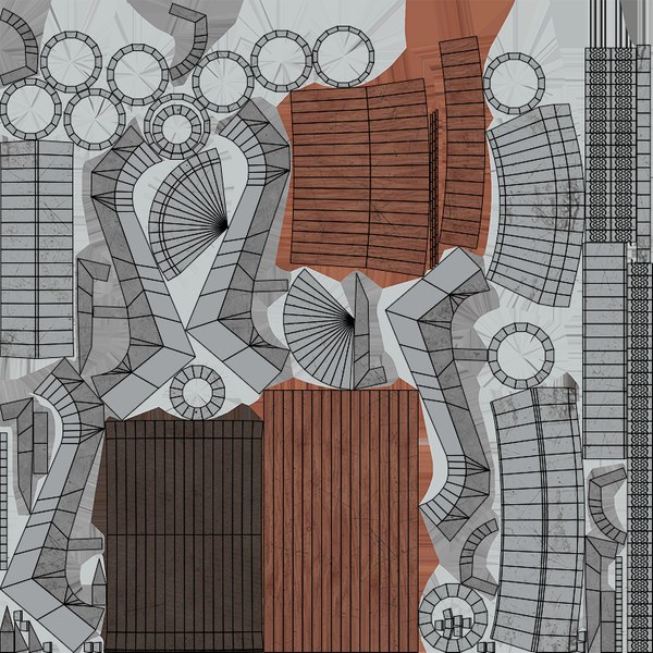 3D 5 Maces pack - TurboSquid 1754370