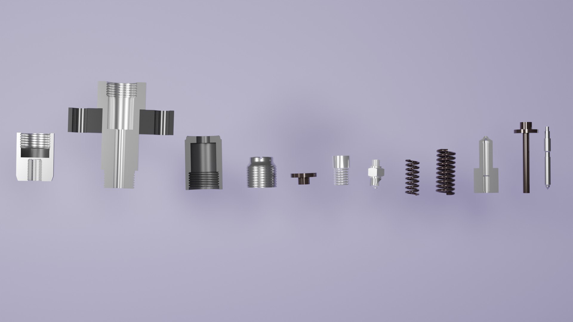 3D Fuel Injector - TurboSquid 2384475