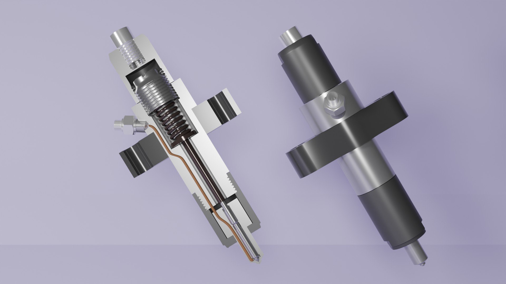 3D Fuel Injector - TurboSquid 2384475
