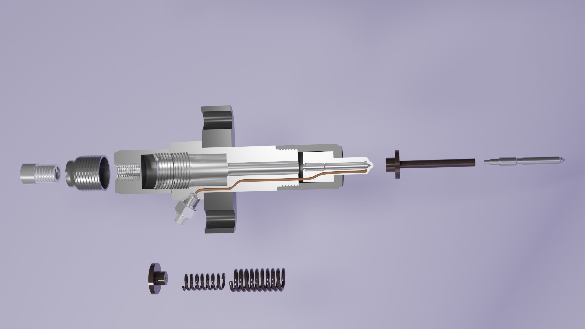 3D Fuel Injector - TurboSquid 2384475