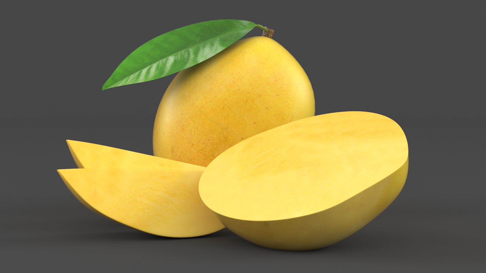 Mango Fruit 3D model - TurboSquid 2016109