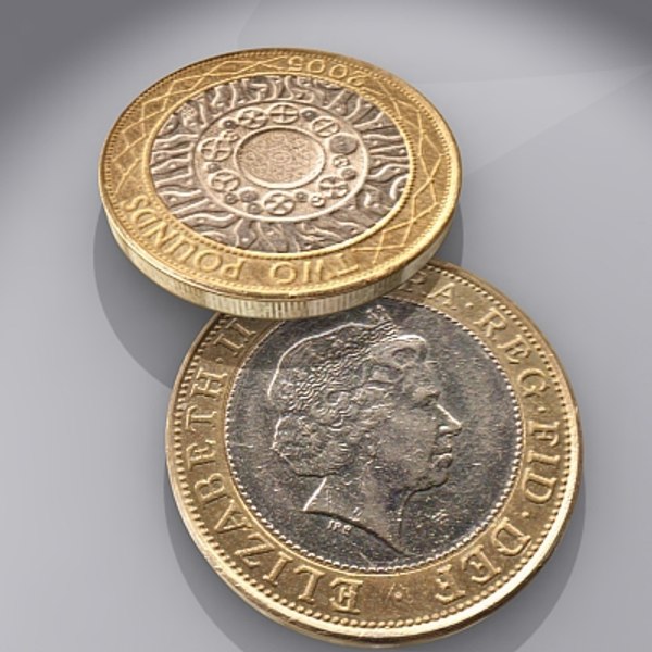 2 Pound Coin 3D Models for Download | TurboSquid
