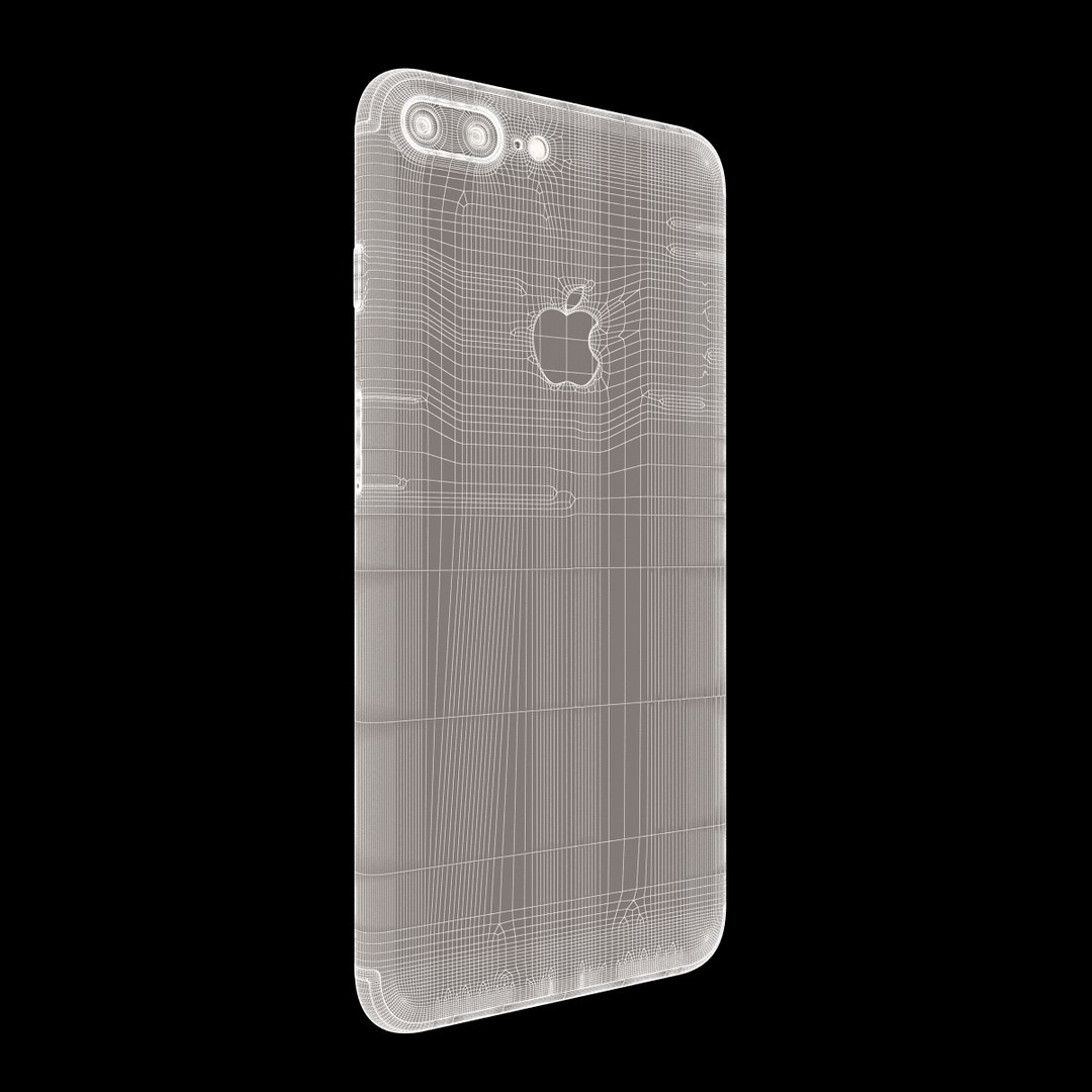 3d Model Apple Iphone 7