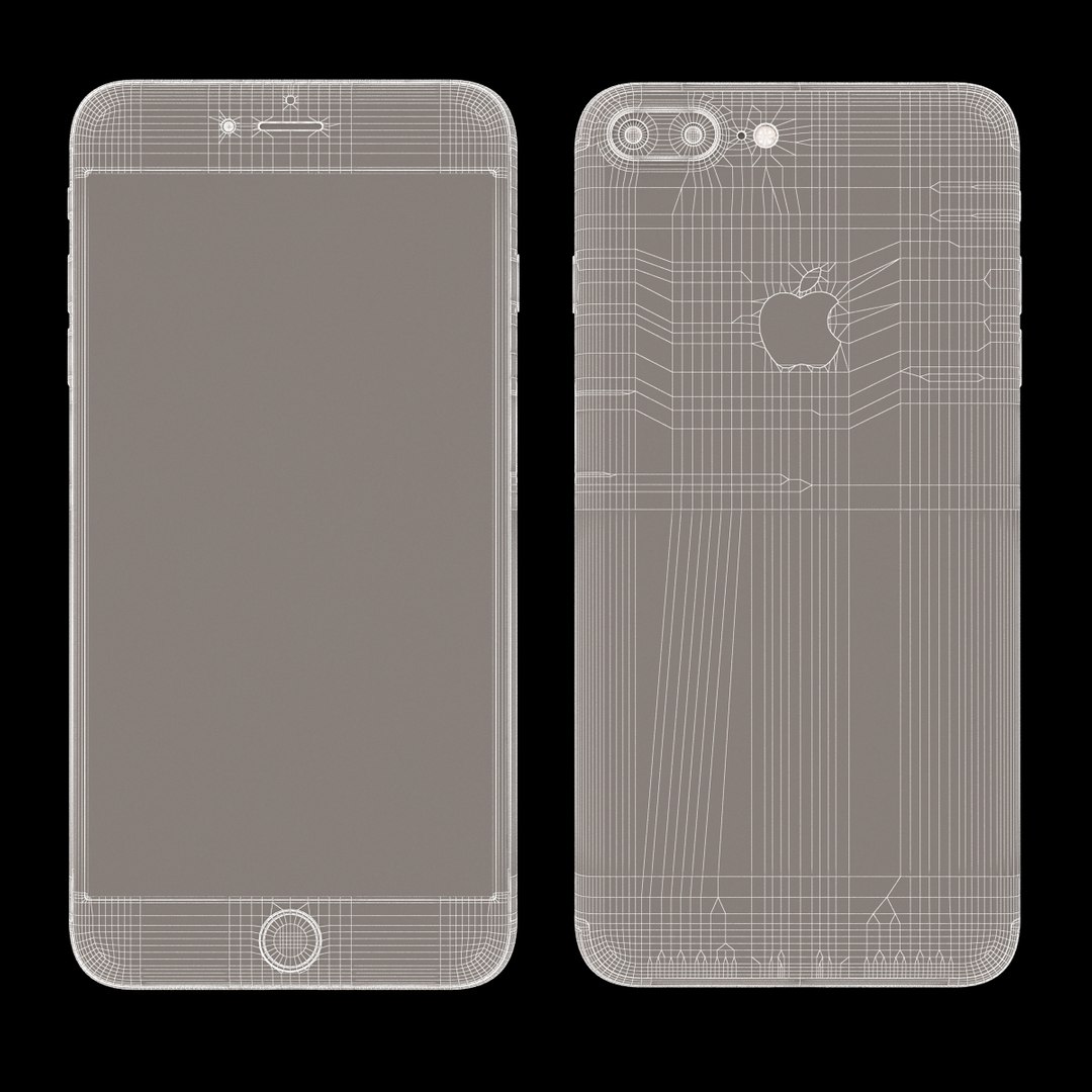3d Model Apple Iphone 7