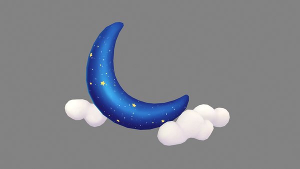 Free 3D Crescent-Moon Models | TurboSquid