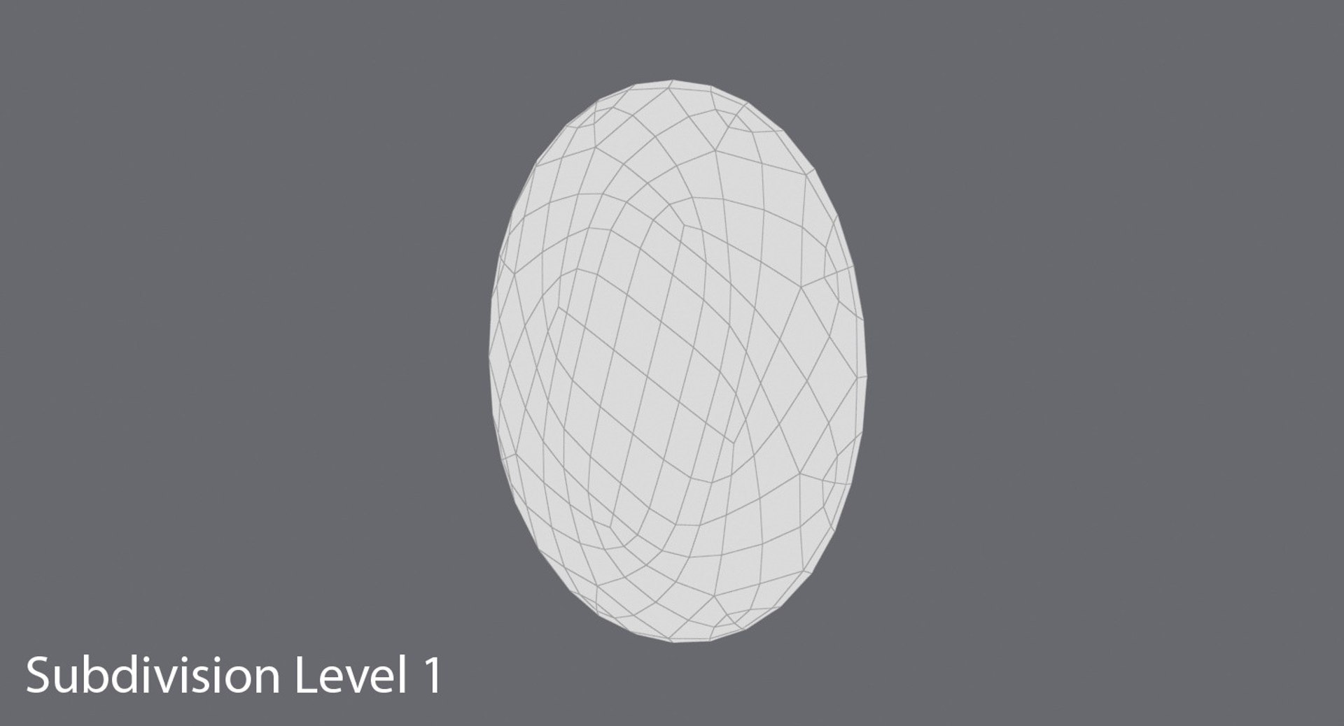 3d model oval emerald