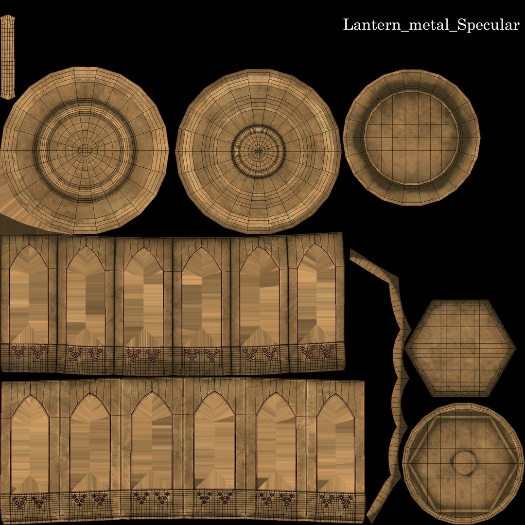 3D Tree Lantern - TurboSquid 1320322